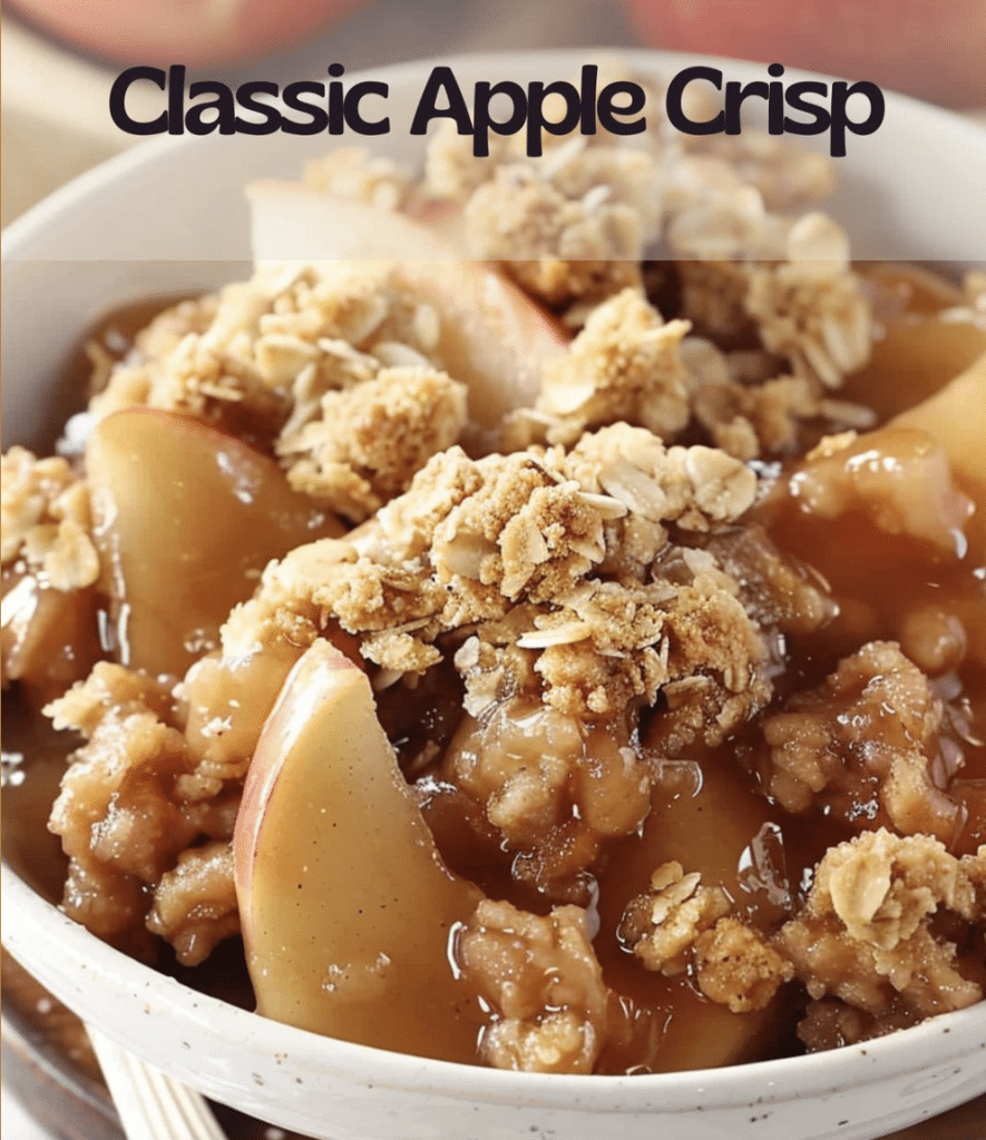 Classic Apple Crisp - Recipes Smile