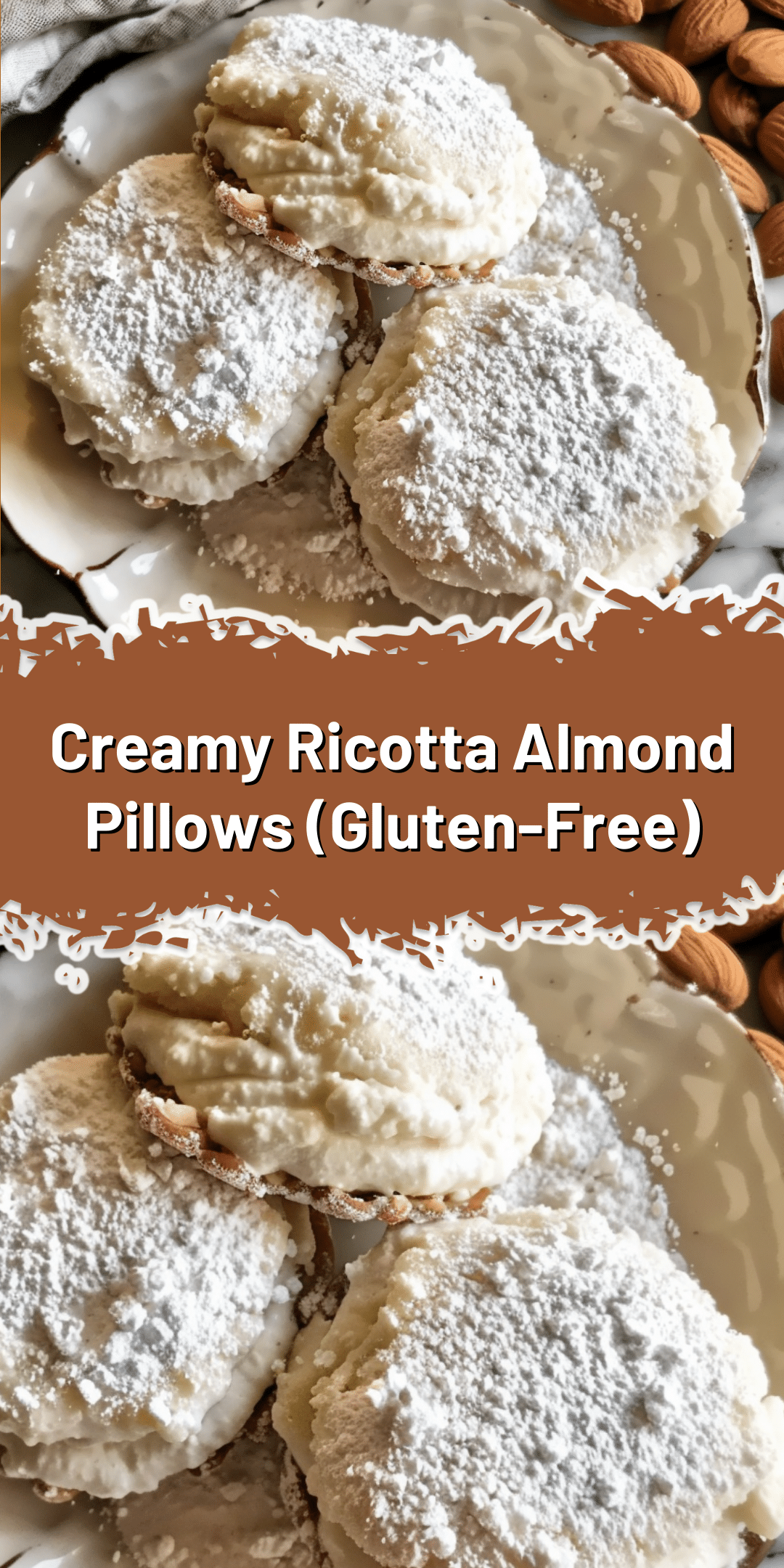 Creamy Ricotta Almond Pillows (Gluten-Free) - Recipes Smile