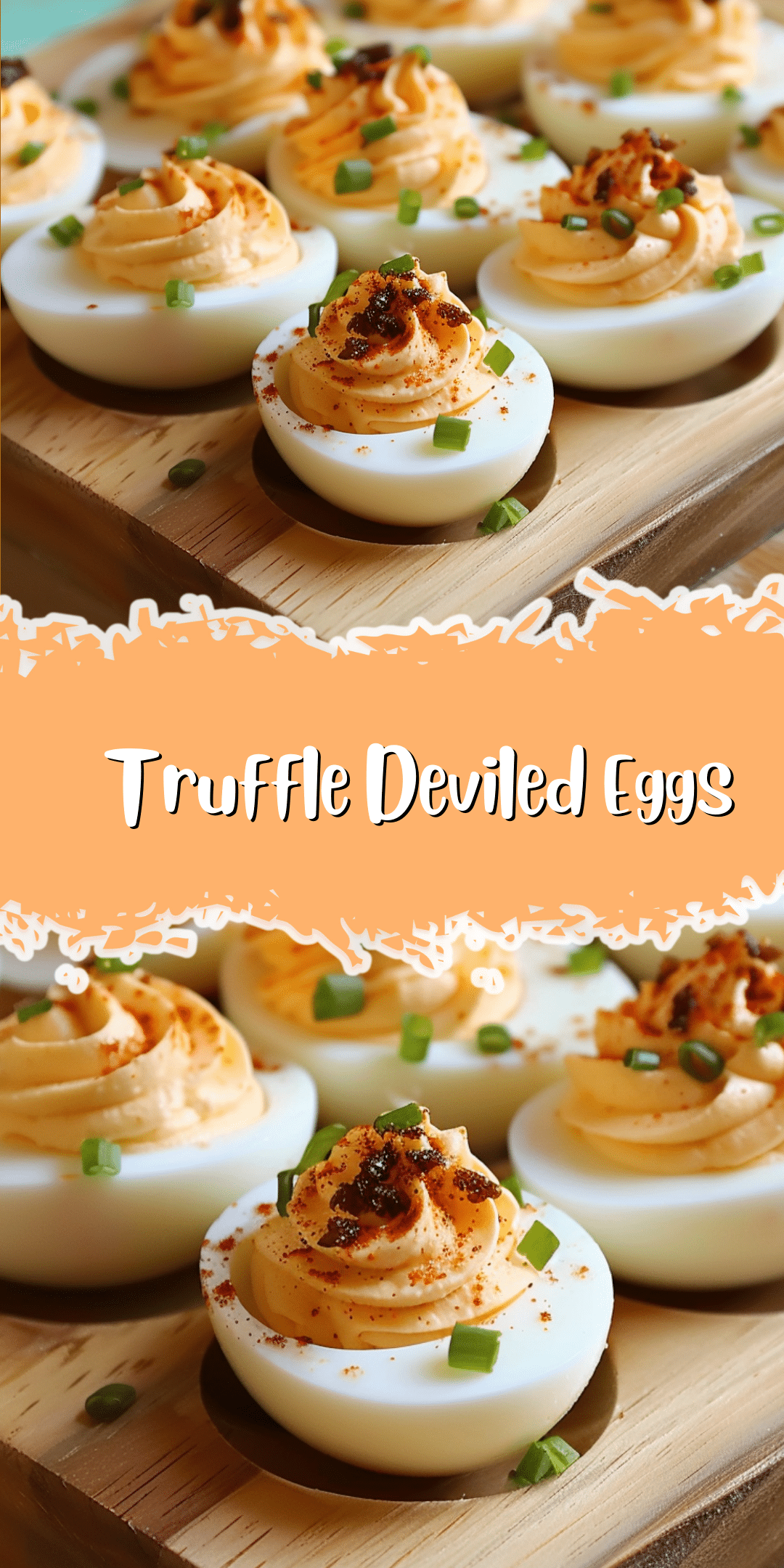 Truffle Deviled Eggs - Recipes Smile