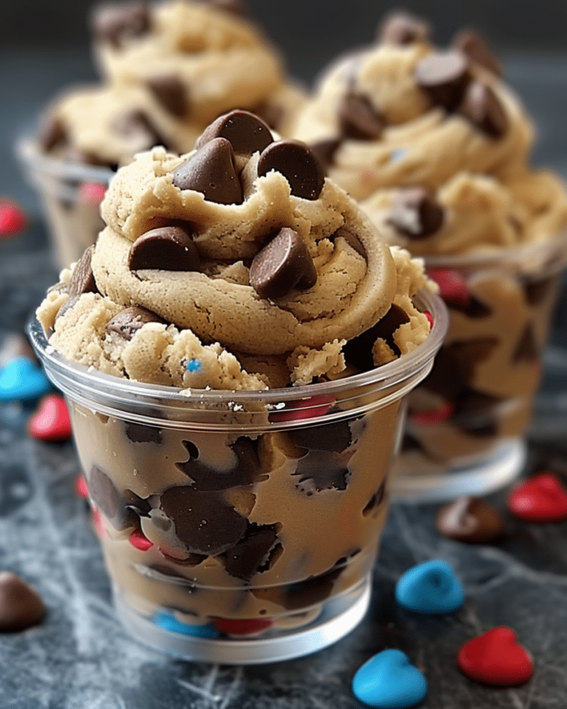 Edible Cookie Dough Cups - Recipes Smile