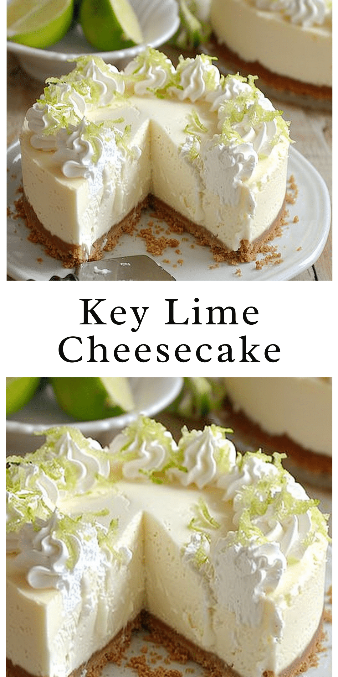 Key Lime Cheesecake - Recipes Smile