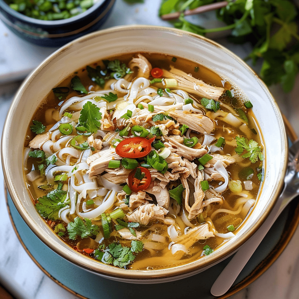 Five Spice Chicken Noodle Soup - Recipes Smile