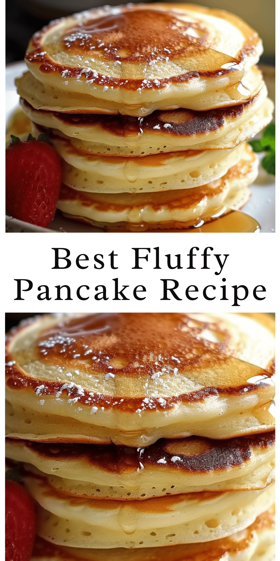 Fluffy Pancakes - Recipes Smile