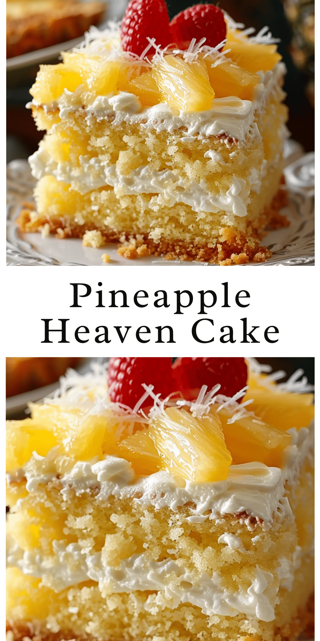 Pineapple Heaven Cake Recipe - Recipes Smile