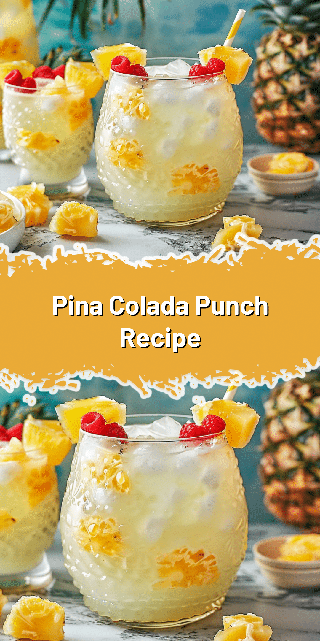 Pina Colada Punch - Recipes Smile