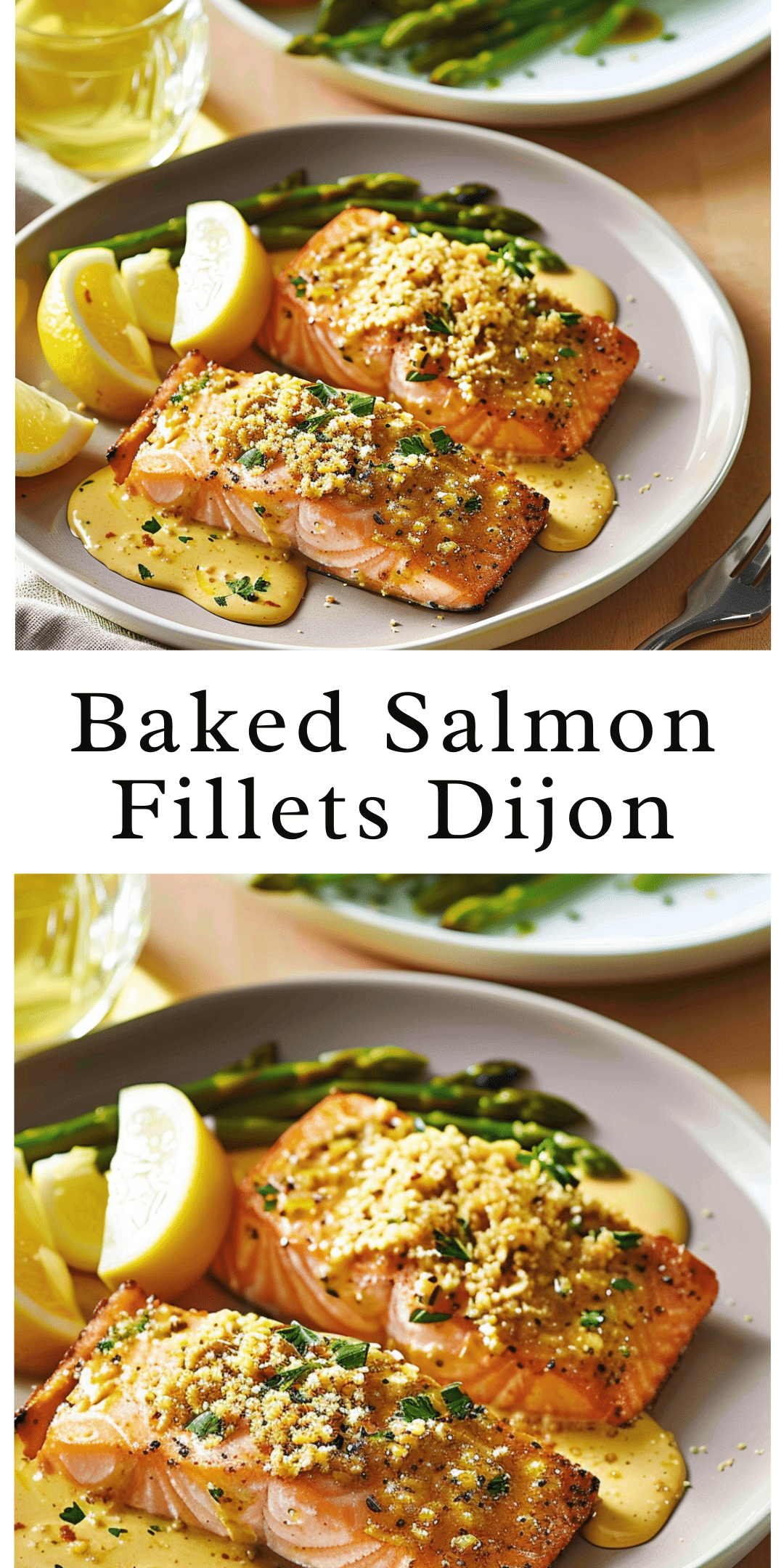 Baked Salmon Fillets Dijon Recipe - Recipes Smile
