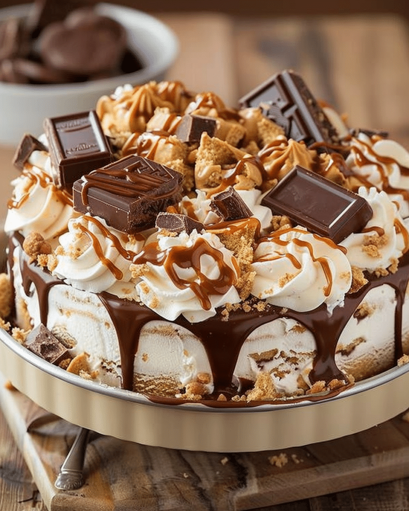Reese’s Ice Cream Sundae Cake Recipe - Recipes Smile