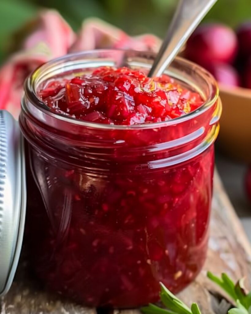 Rhubarb Jam - Recipes Smile