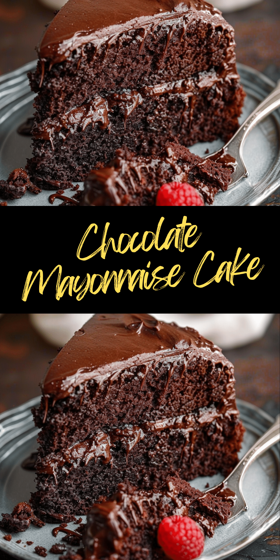 Chocolate Mayonnaise Cake - Recipes Smile